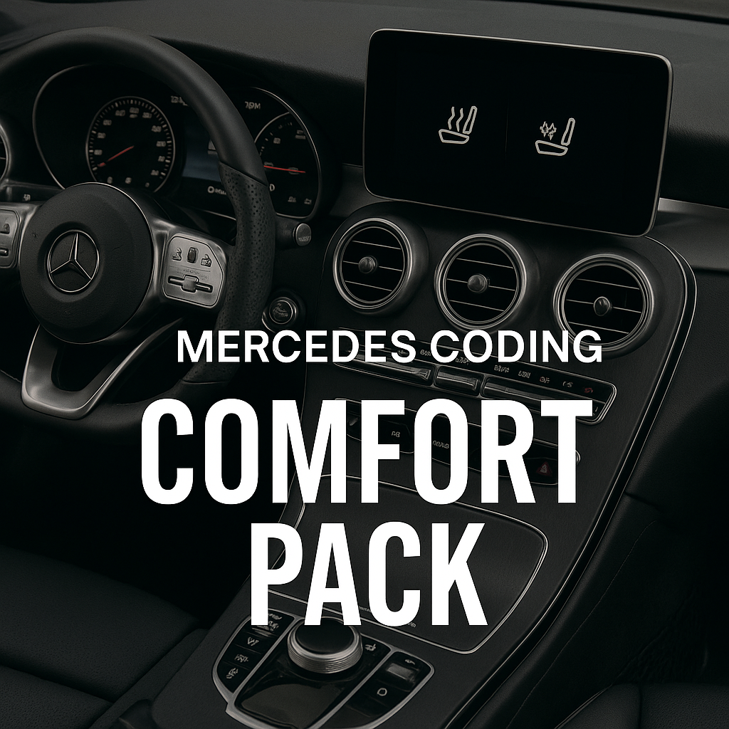 Mercedes Comfort Pack Coding | Better Heated Seats, Memory, CarPlay ...